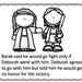 Deborah and Barak Bible Story Sequencing Cards for Sunday School ...