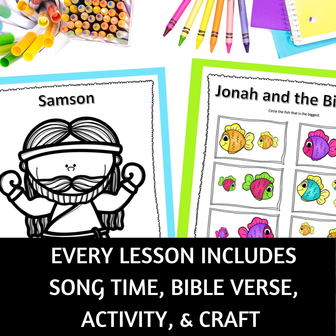 Preschool Sunday School Lessons for Kids Ministry and Children's Church ...