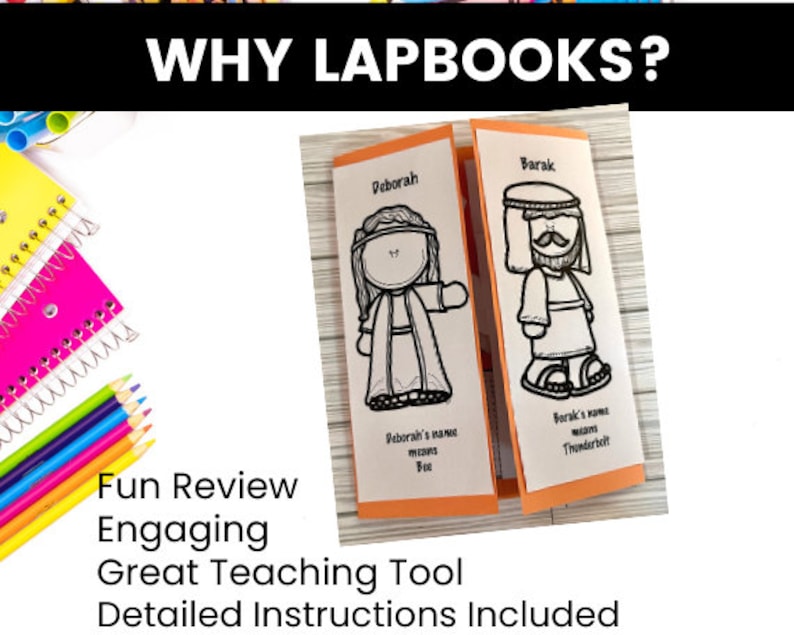 Deborah and Barak Craft Activity for Sunday School Kids - Etsy UK