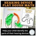 Hearing Aid Play Dough Mats Listening Activity for Preschool Kids and ...