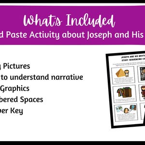 Joseph and His Colorful Coat and Joseph's Brothers Bible Story ...