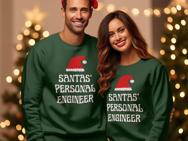 Engineer Christmas Gift for Coworker Sweatshirt Boss Employee Funny ...
