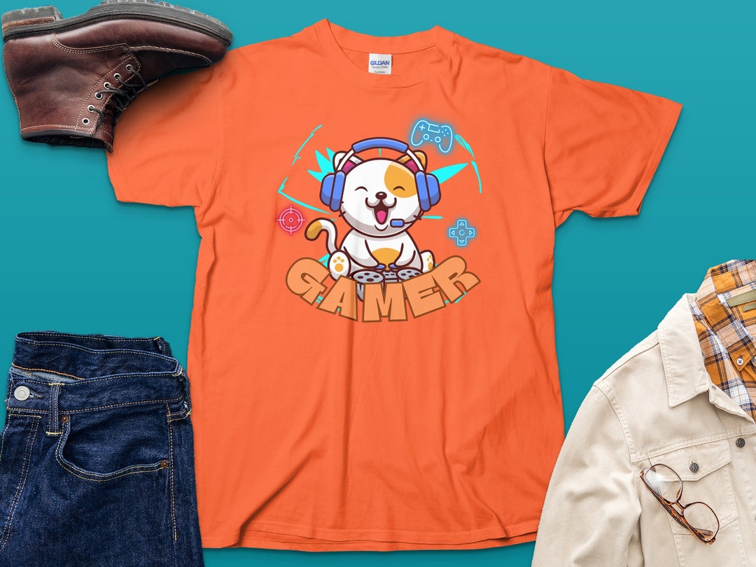 Gamer Shirt, Gaming Shirt, Gamer T-shirt, Gaming T-shirt, Gamer Tee ...