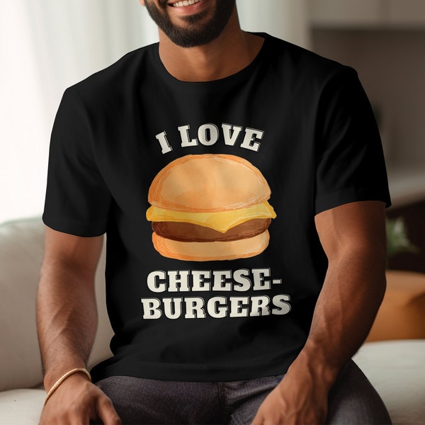 Cheeseburger Tshirt - Etsy