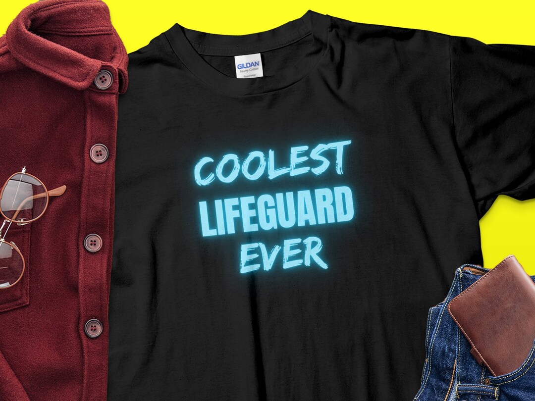 Lifeguard T-shirts Lifeguard Gifts Beach Shirt Lifeguard - Etsy