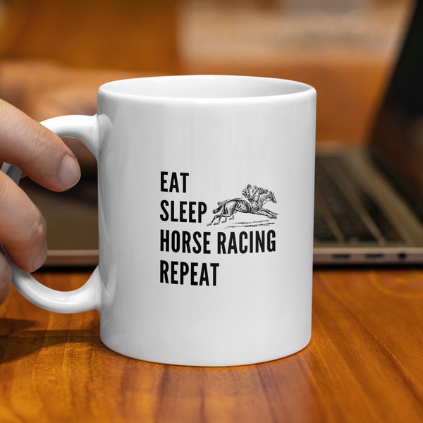 Horse Racing Mugs - Etsy