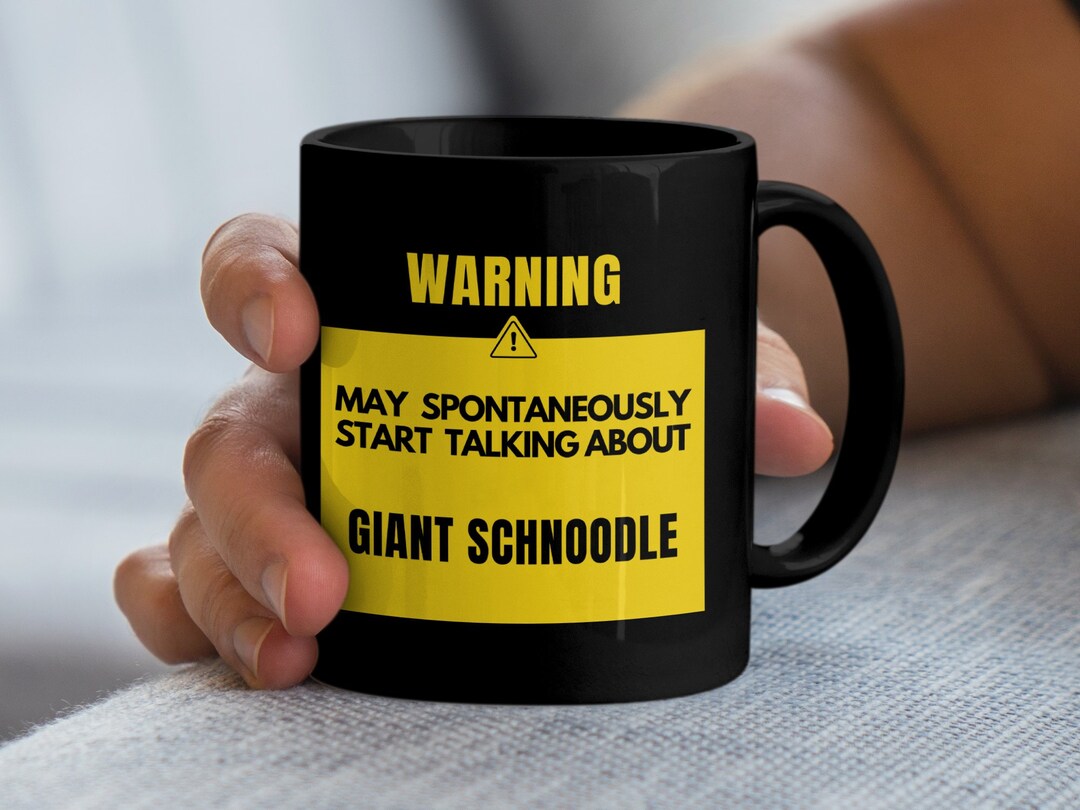 Giant Schnoodle Mug Funny Coffee Tea Cup Dog Breed Owner Gift Idea Dog ...