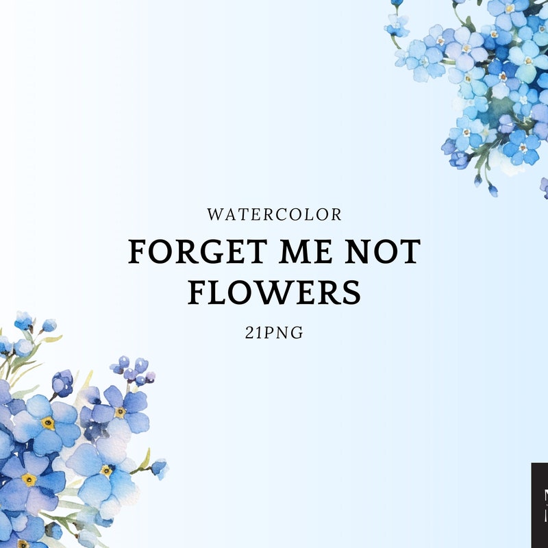 Forget Me Not Stencils - Etsy