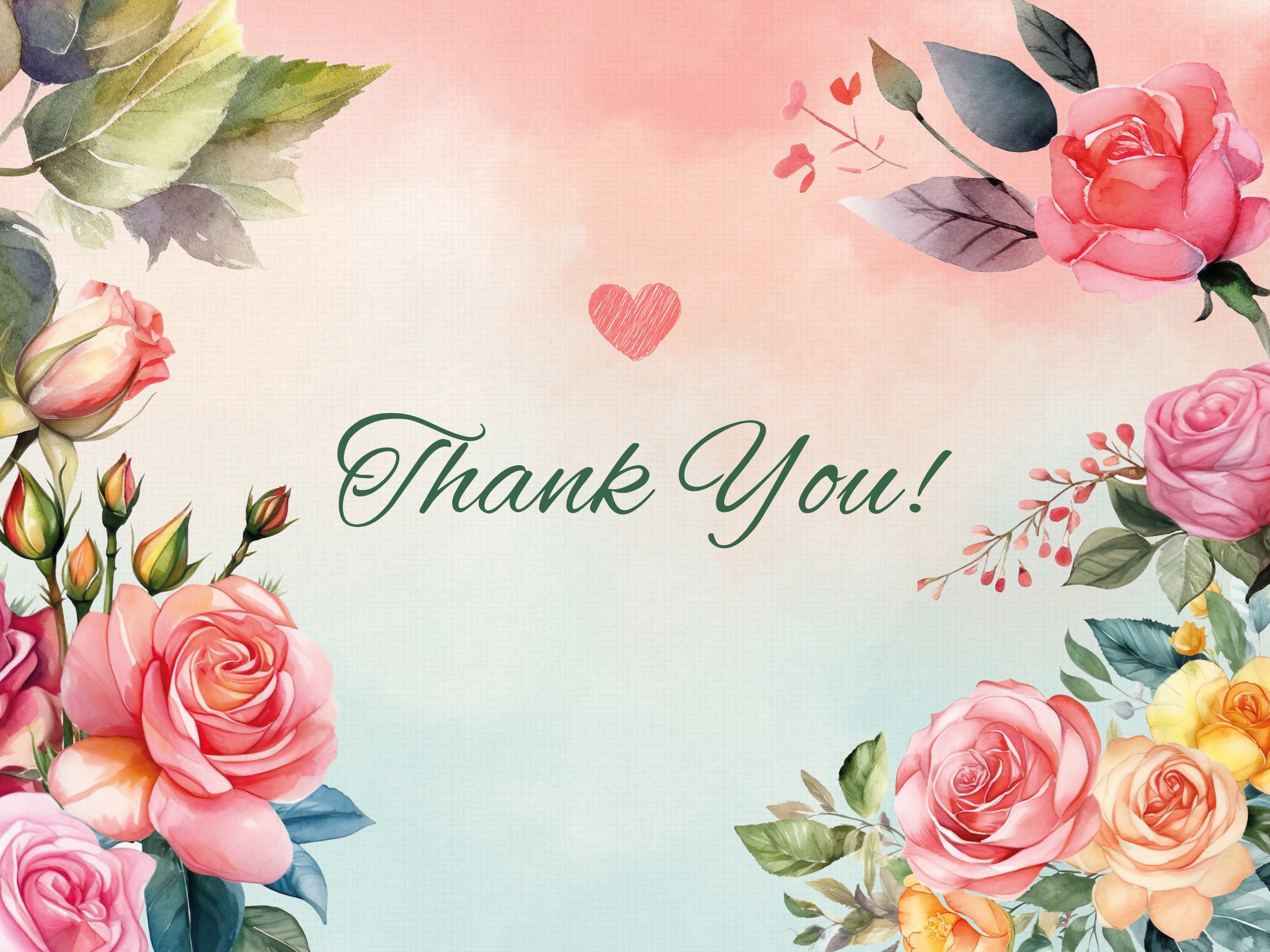 36 Roses Clipart Flowers PNG Watercolor Floral Clipart - Etsy