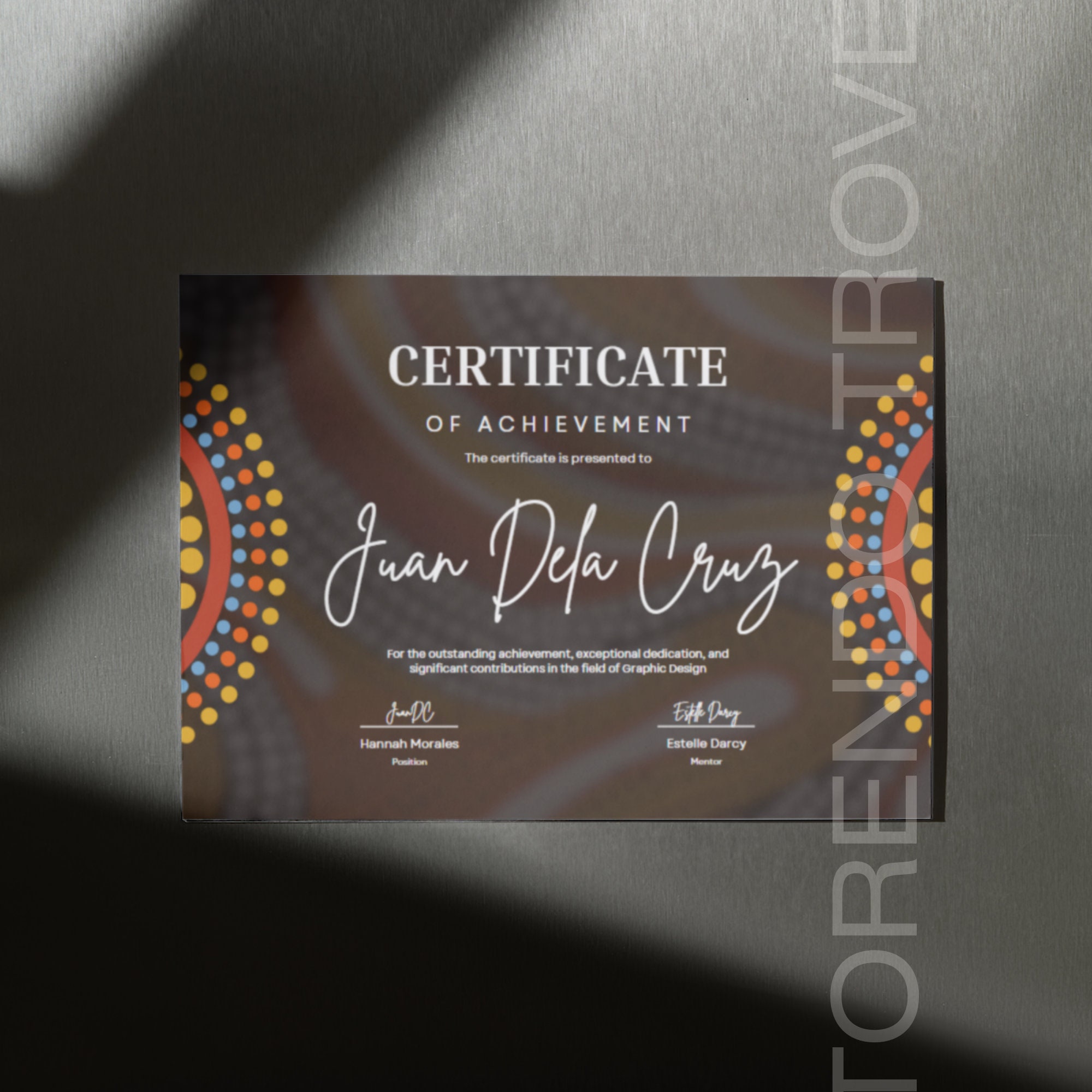 Aboriginal Art Certificate Of Authenticity at Gregory Addison blog