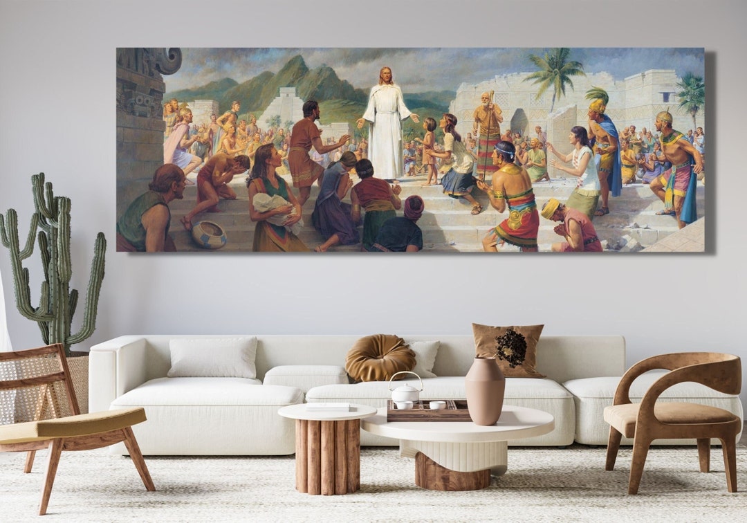 Jesus Christ Panoramiccanvas Wall Art,poster,print,picture,christian ...
