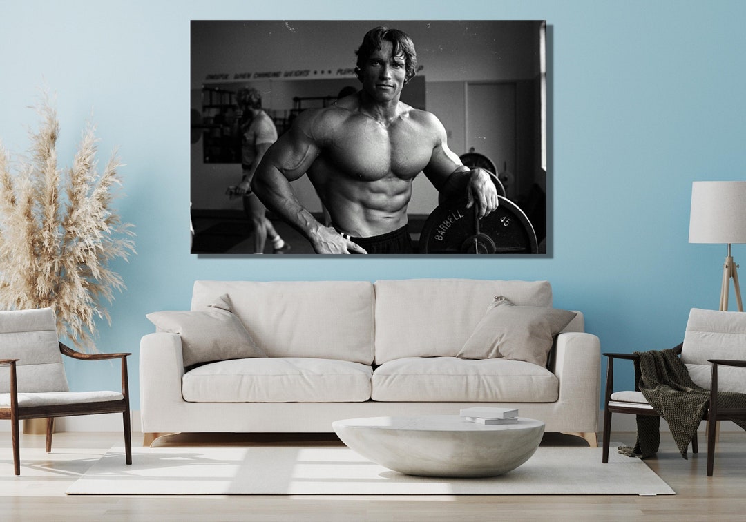 Arnold Schwarzenegger Canvas Wall Art Arnold Schwarzenegger Poster