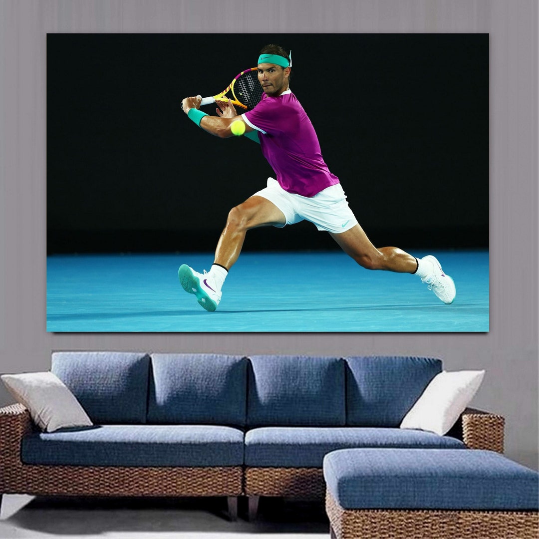 Rafael Nadal Ready to Hang Canvas Wall Art,rafael Nadal Poster,nadal ...