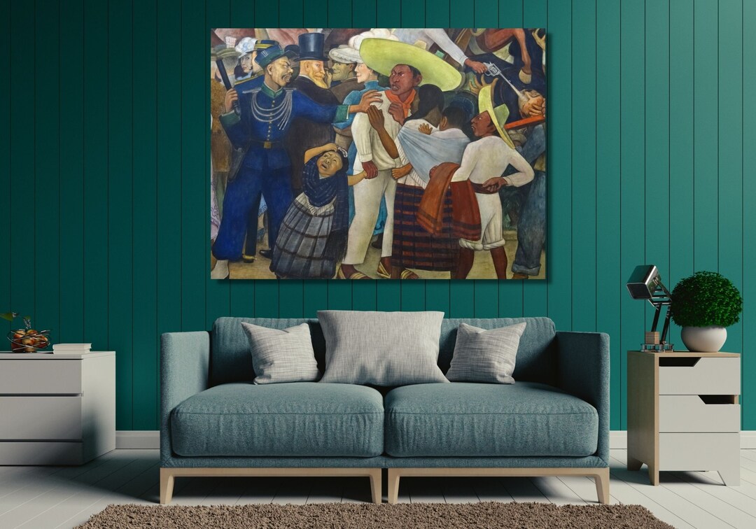 Dream of a Sunday Afternoon in Alameda by Diego Rivera Ready to Hang ...
