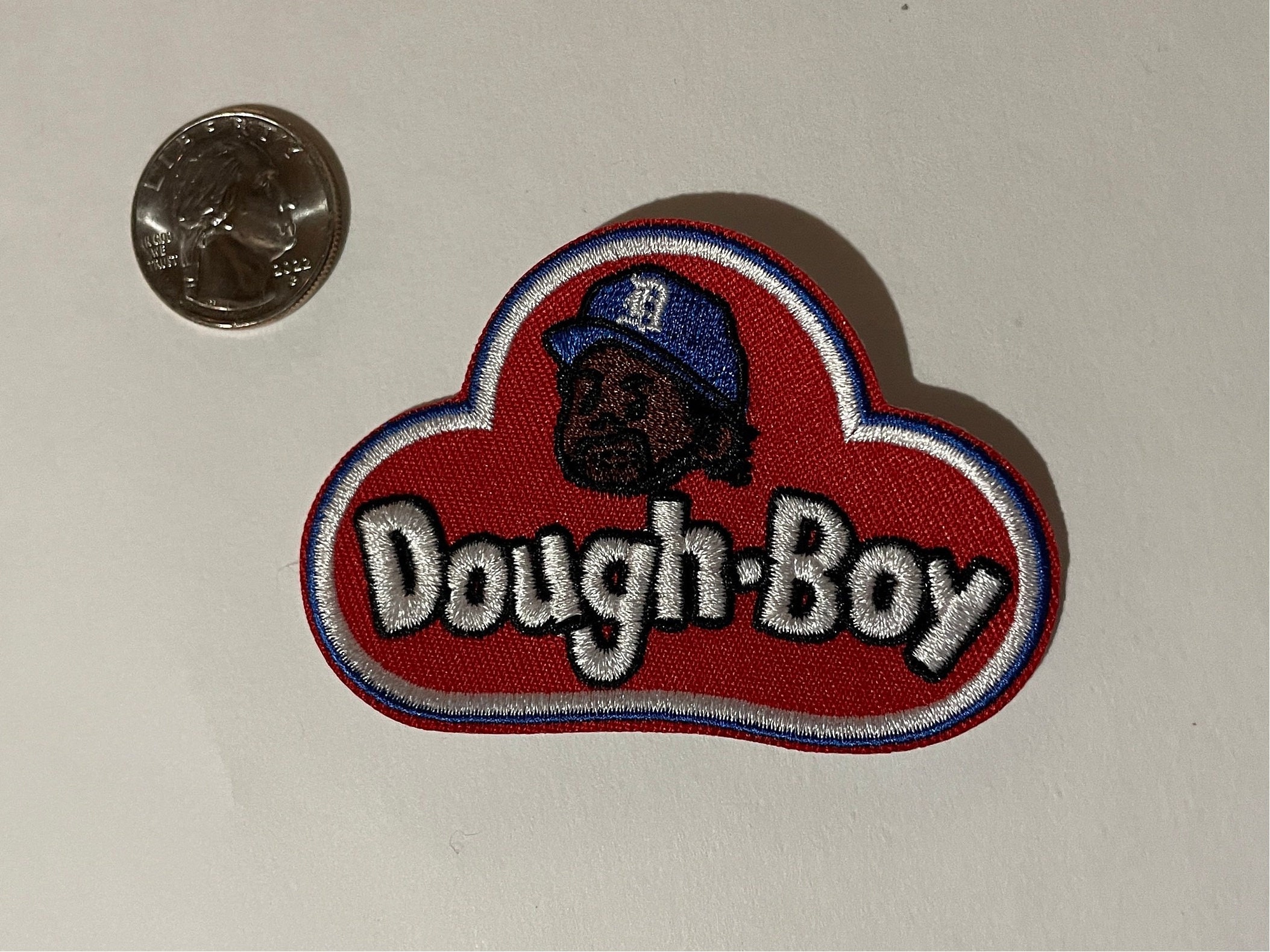 Dough Boy / Boyz N the Hood - Ice Cube Inspired Mash up Embroidered Patch Hip Hop Rap Embroidery ...