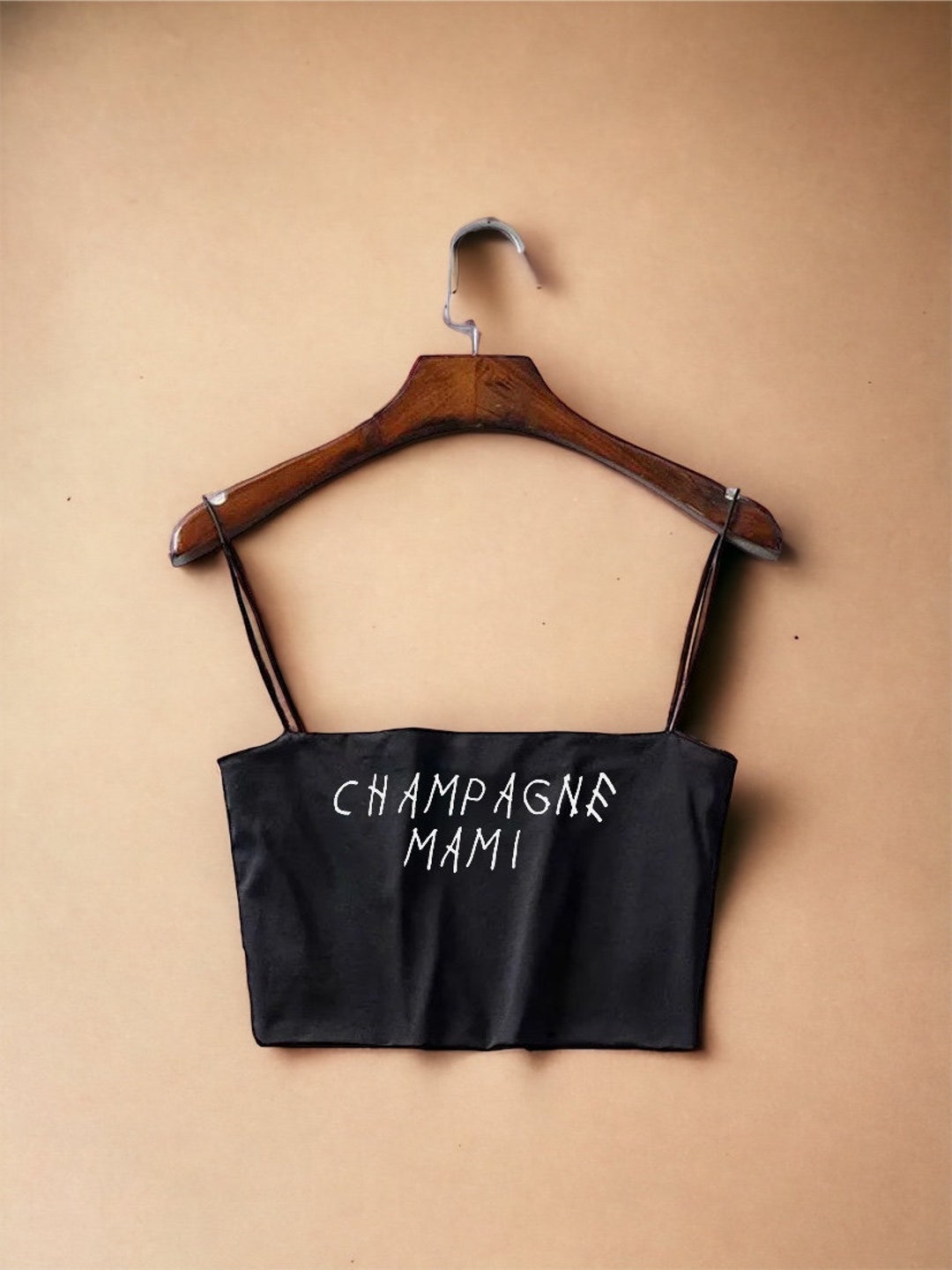 Drake Champagne Mami Crop Top 3D Silicone Logo - Etsy