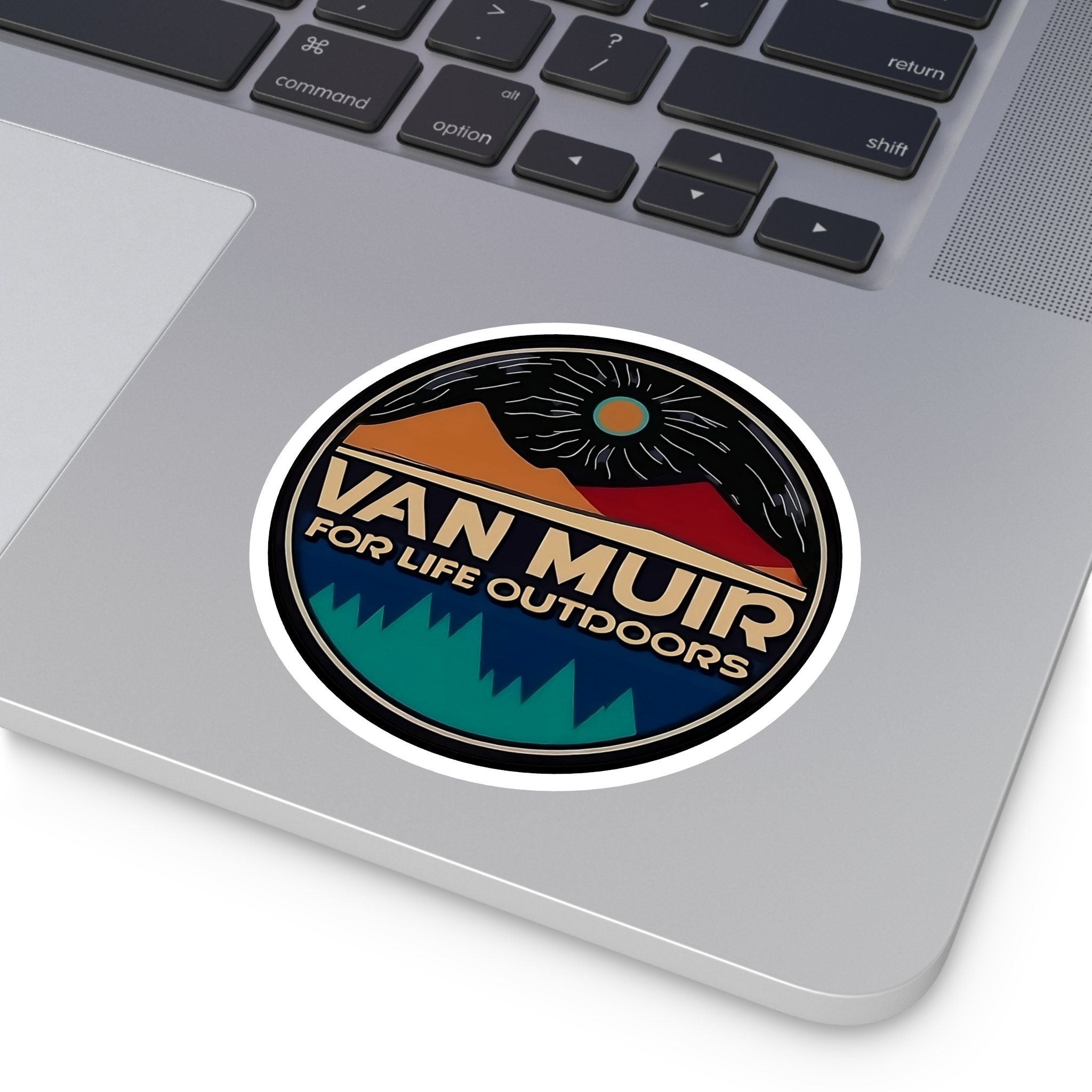 Van Muir Logo Premium Vinyl 4x4 Stickers, Indooroutdoor - Etsy
