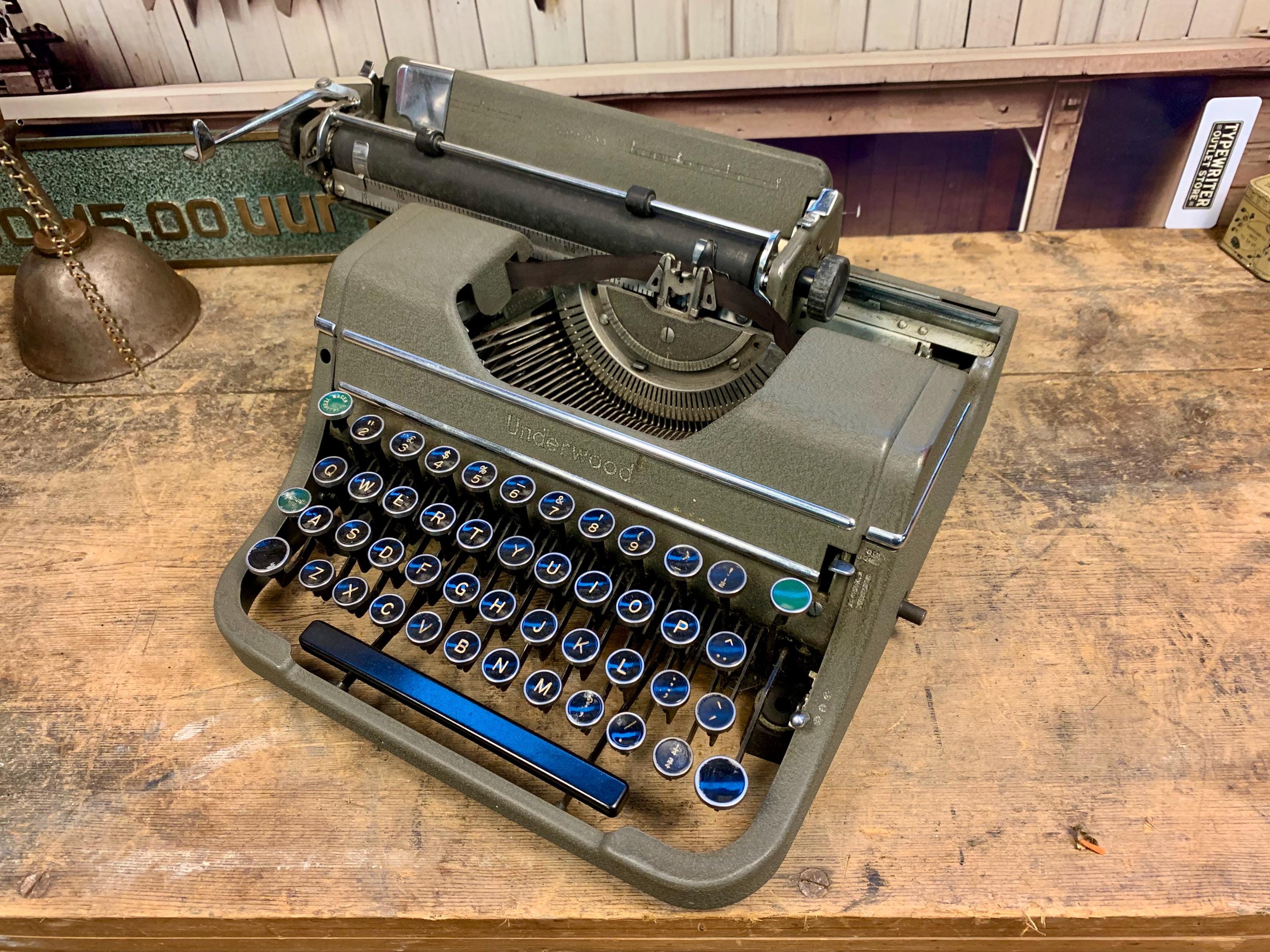 Vintage Antique Underwood Champion Typewriter in 3-star Condition - Etsy
