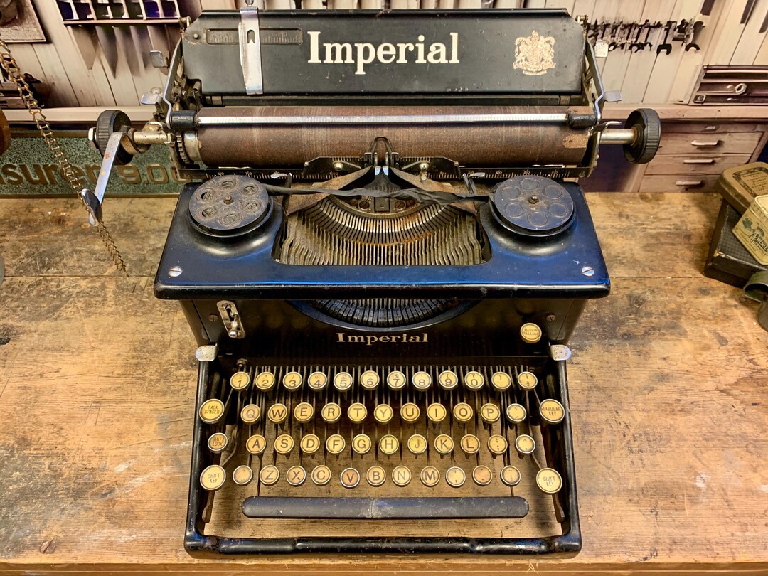 Vintage Antique Imperial 50 Typewriter in 1-star Condition - Etsy