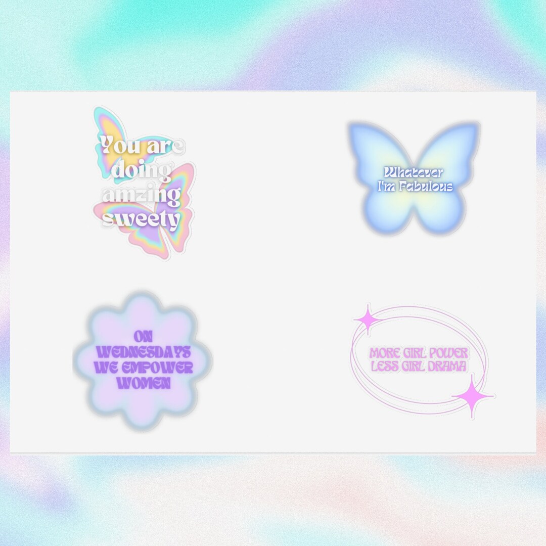Y2k Sticker Sheets - Etsy
