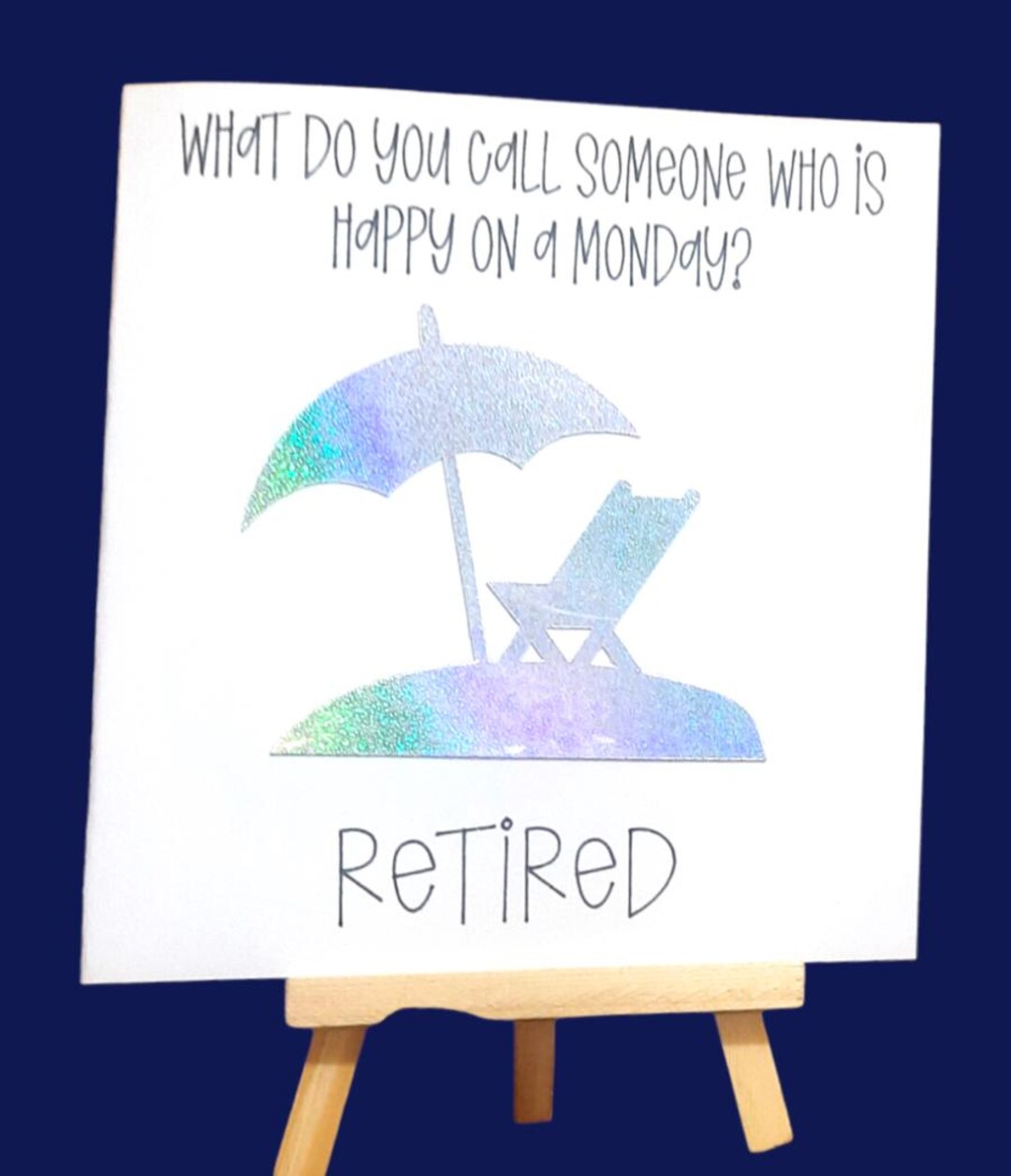 Retirement Card. Funny Retirement Card. Fun Retirement Card. on Your ...