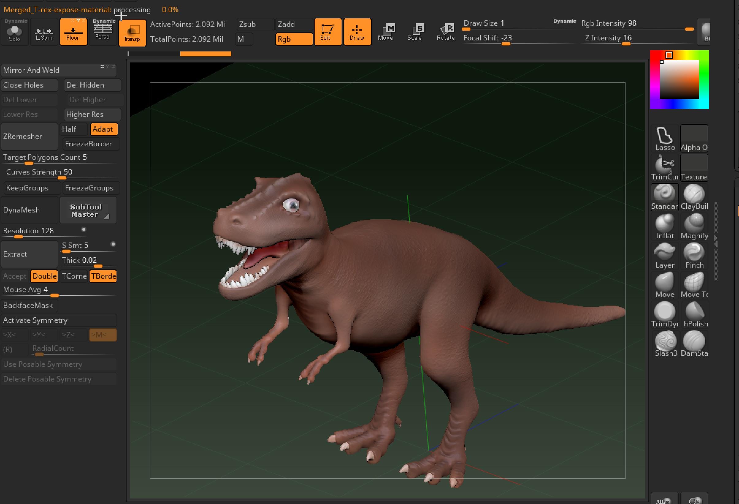 T-rex Anatomy Skeleton - Full 3D Body of Dinosaur Tyrannosaurus Rex - Etsy