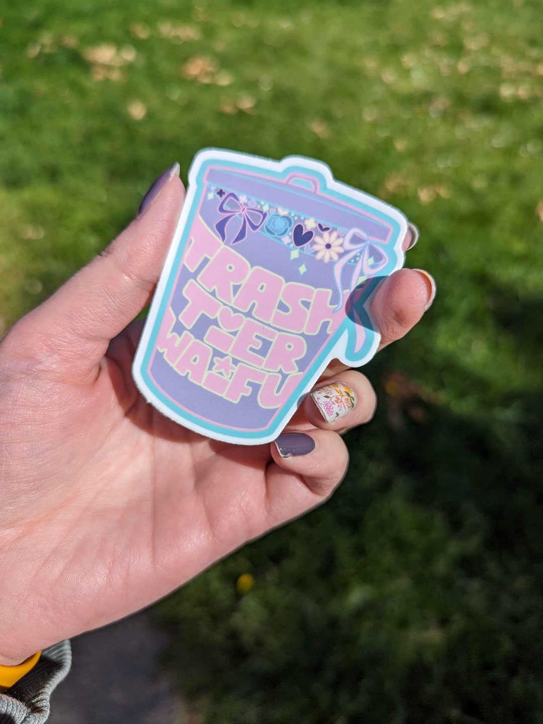 Trash Tier Waifu Sticker Aesthetic Weeaboo Anime Fan Gift for Cosplayer ...