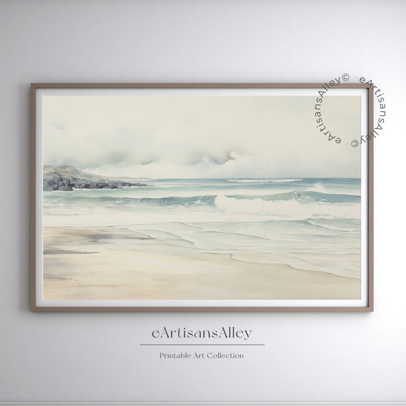 Beach Scene Painting - Etsy