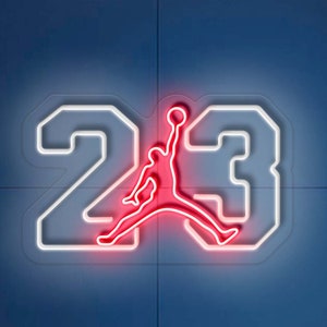 Jordan Neon Sign LED Neon Sign, Interior Decor, Room Decor, Wall Decor ...