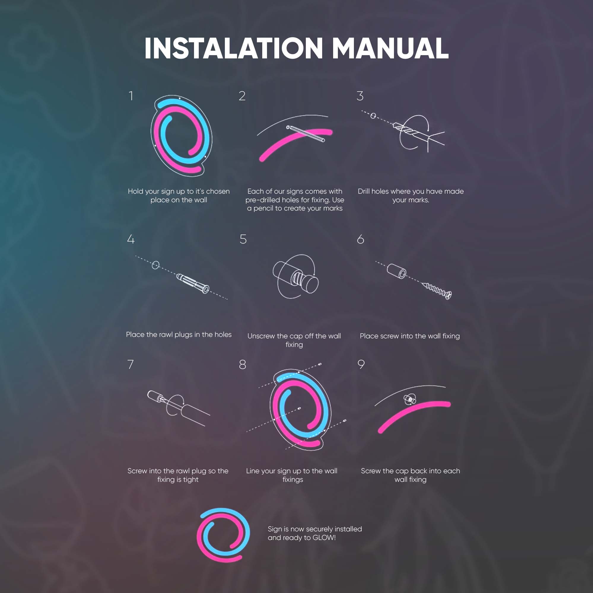 Jordan 23 Neon Sign - LED Neon Sign, Interior Decor, Room Decor, Wall ...