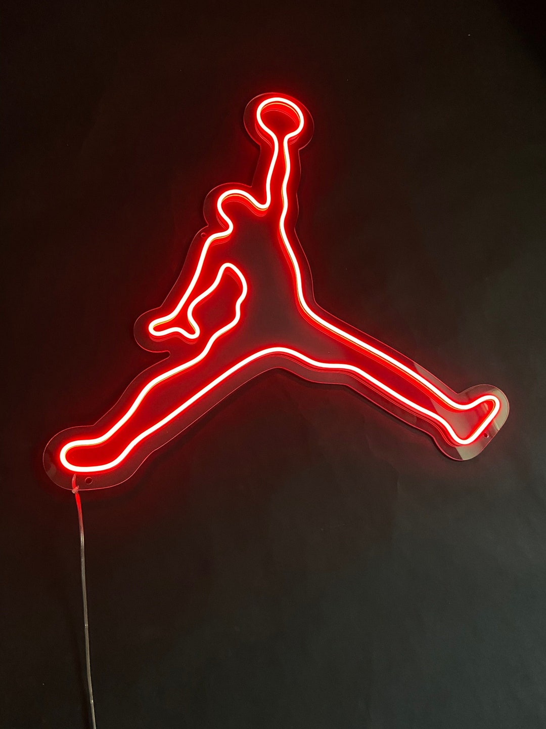 Jordan Neon Sign - LED Neon Sign, Interior Decor, Room Decor, Wall ...
