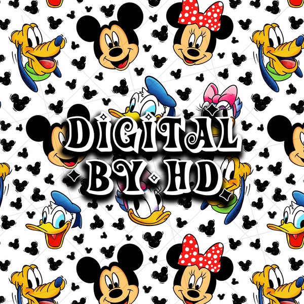 Mickey Pattern - Etsy