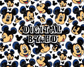 Digital Sally Fabric Seamless Pattern, Instant Download, Repeating File ...