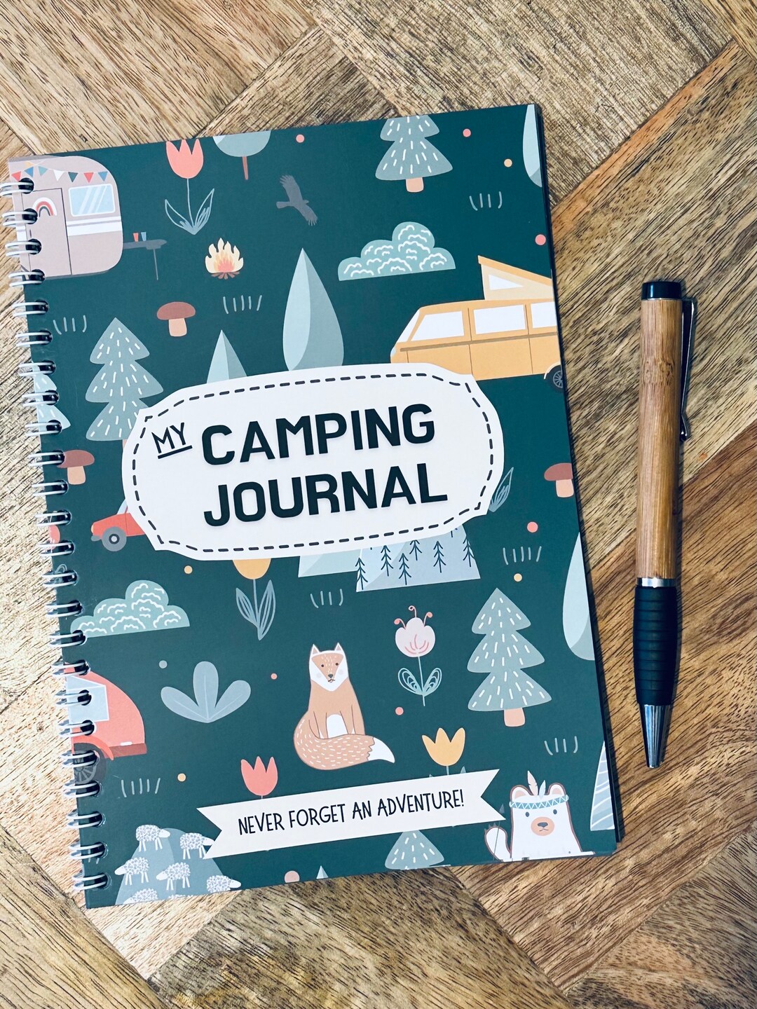 Kids Camping Journal / Diary and Activity Book for Remembering All ...