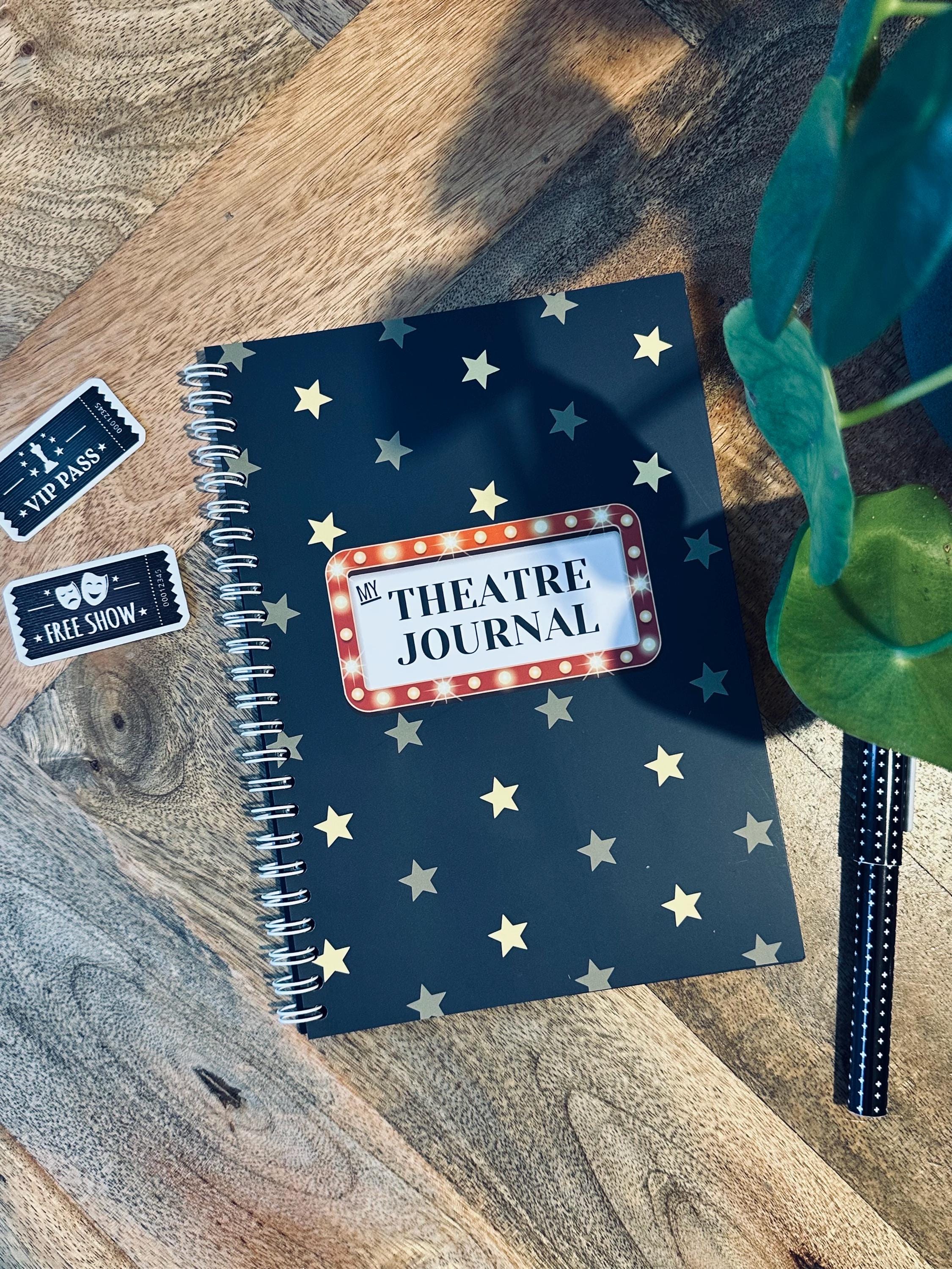 A5 Theatre Review Journal With Prompts - 25 Reviews - Gift for Musical ...