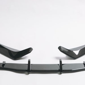 For Audi RS6 C8 Front Bumper Carbon Lip Spoiler Splitter - Etsy