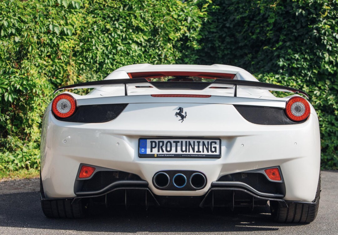 For Ferrari 458 Carbon Diffuser GT3 Look - Etsy