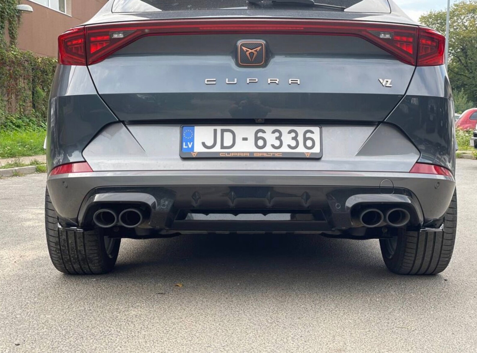 For Cupra Formentor Rear Bumper Flaps Addon Widebody Tuning ABS Gloss ...