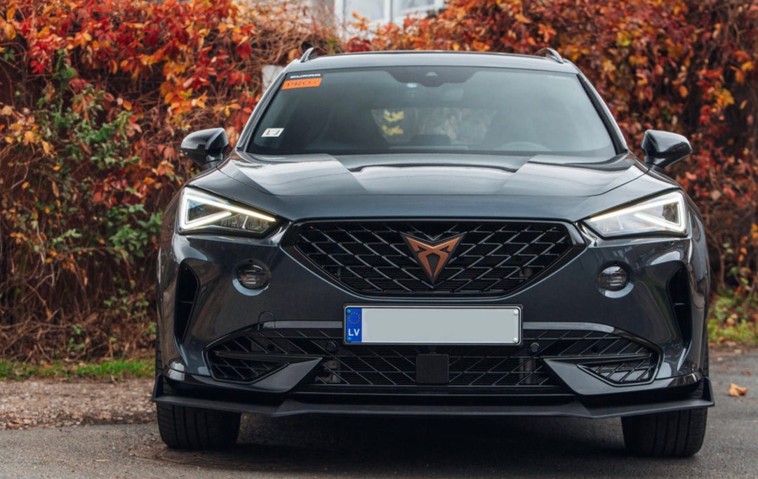 For Cupra Formentor SE Lower Spoiler Splitter Lip Addon With Winglet ...