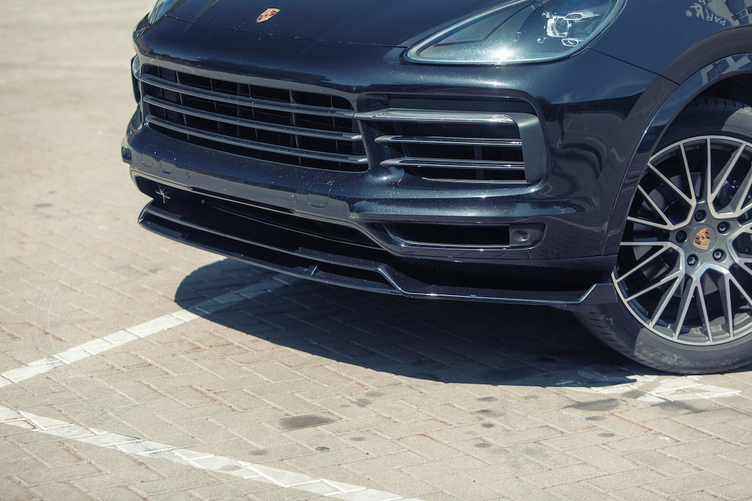 For Porsche Cayenne 2019 SE Front Bumper Lower Spoiler Lip Splitter ...