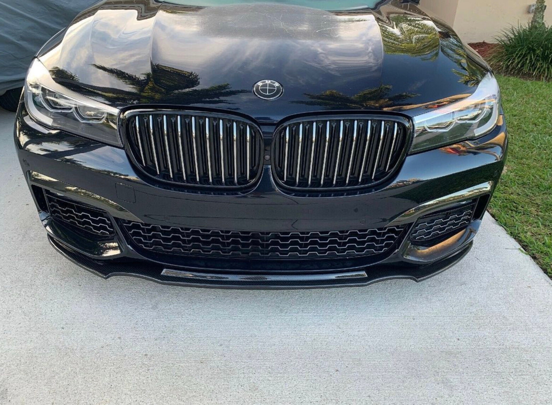 For 7 Series M Sport G11 Front Bumper Lip Splitter Addon - Etsy