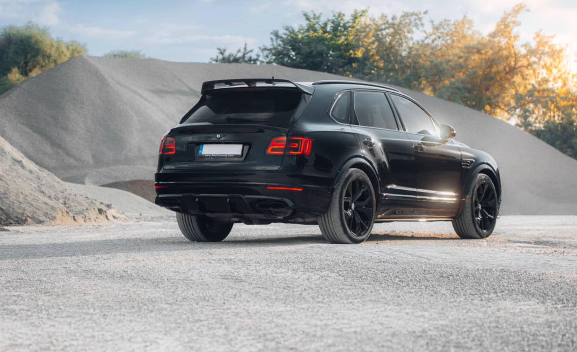 For Bentley Bentayga Luxury Design Rear Bumper Diffuser GT - Etsy