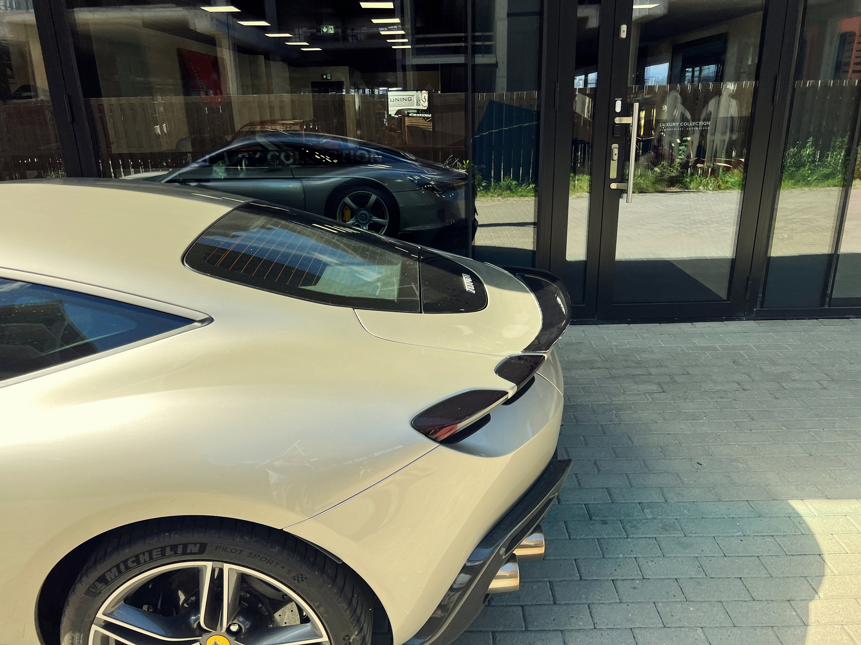 For Ferrari Roma Carbon Trunk Spoiler - Etsy