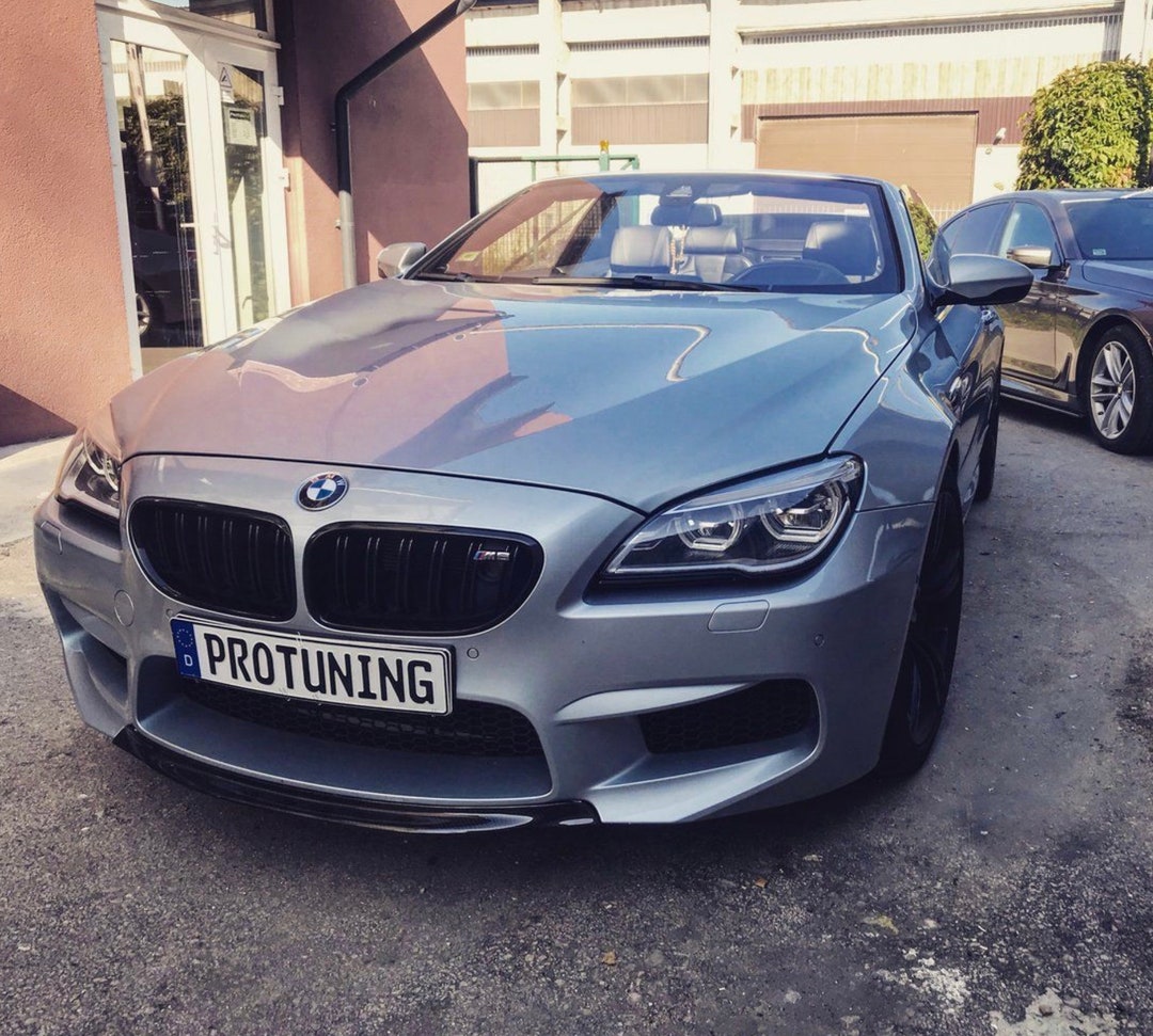 For BMW M6 2011 2017 E63 E64 Carbon Lip Splitter Spoiler Addon - Etsy