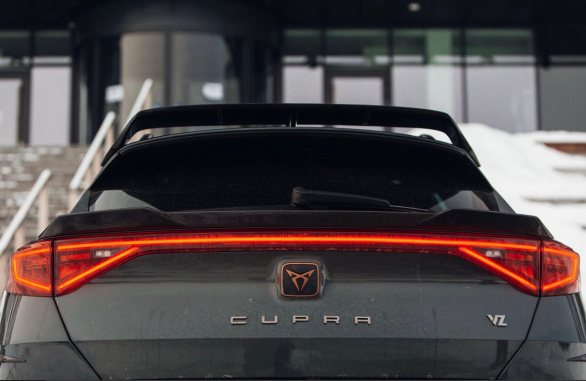 For Cupra Formentor Middle Cerbon Trunk Spoiler Addon Wing - Etsy