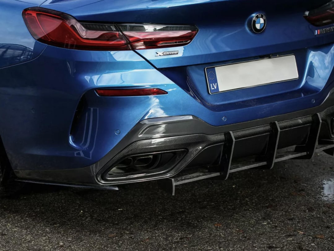 For BMW 8 Series G14 G15 M Sport Rear Bumper Diffuser ABS CNC - Etsy