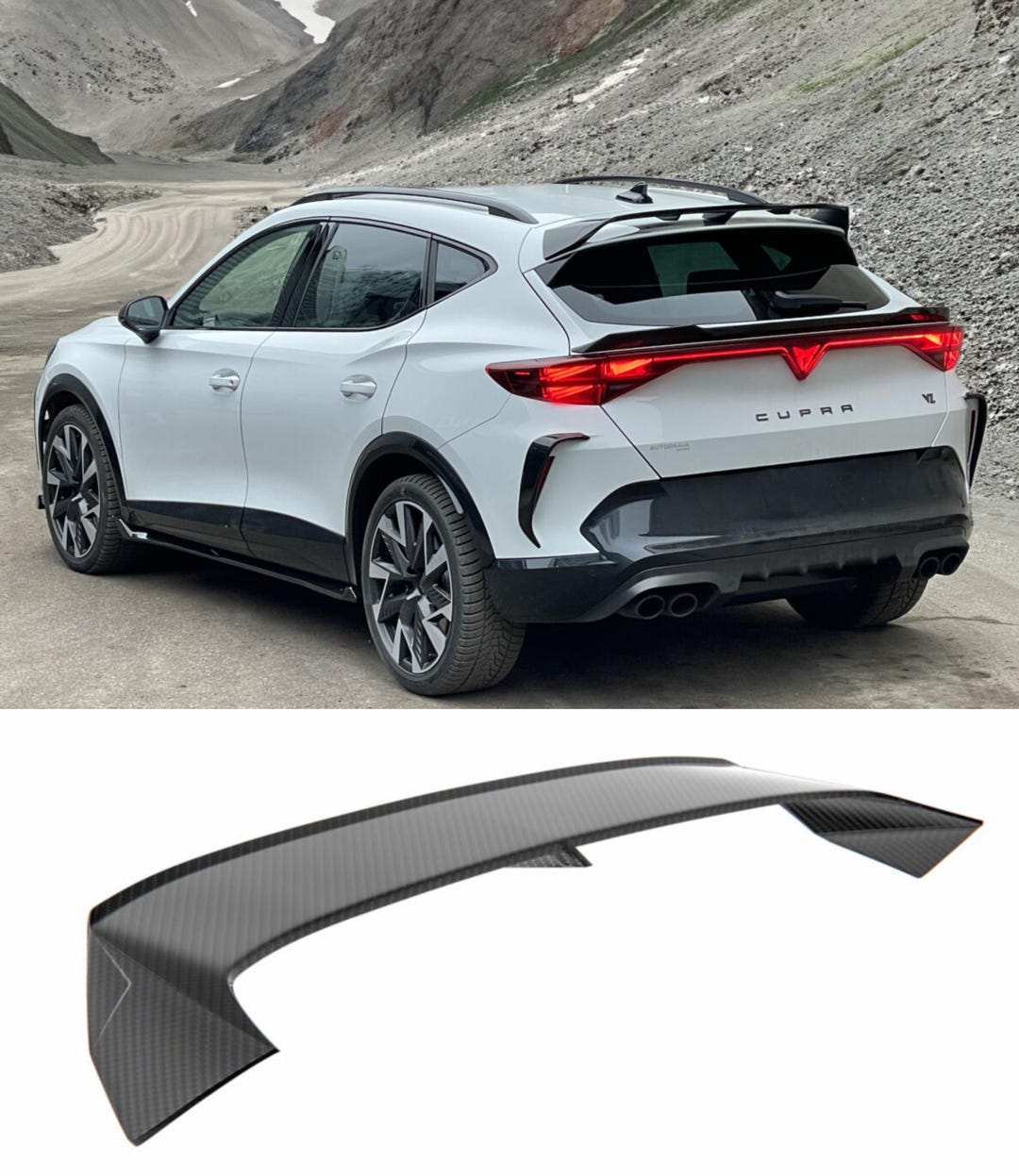 For Cupra Formentor Carbon Roof Spoiler - Etsy
