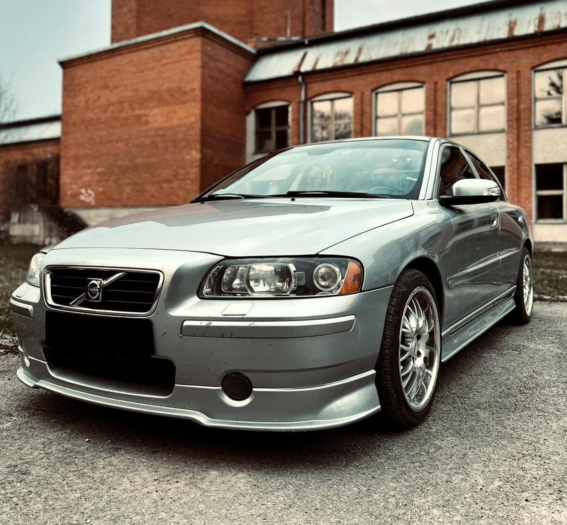For Volvo S60 2004 2009 Front Bumper Lip Splitter Eleron Addon Rare Motorsport Wing Etsy