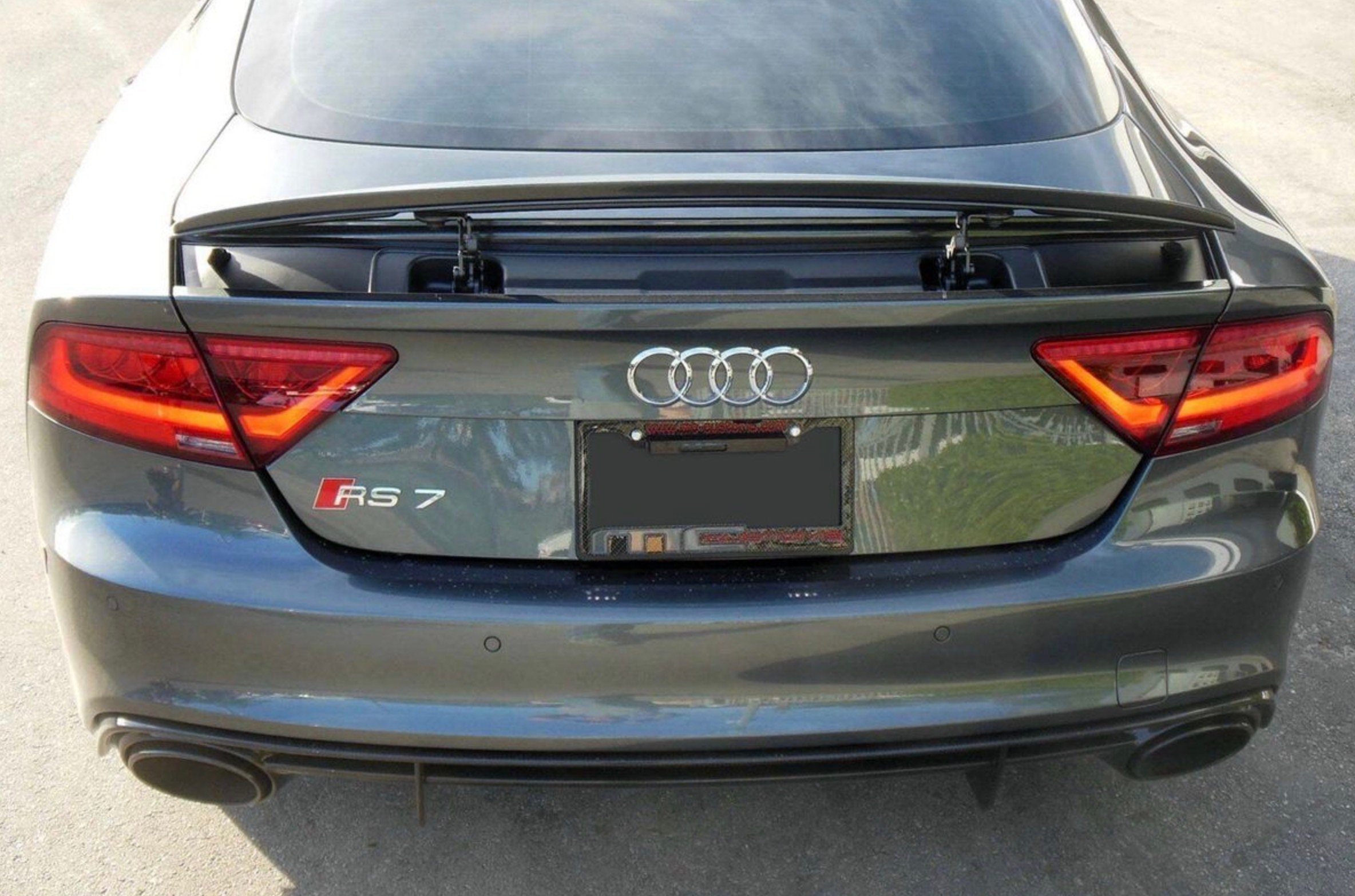 For Audi A7 S7 RS7 Rear Spoiler Ducktail Wing Addon - Etsy