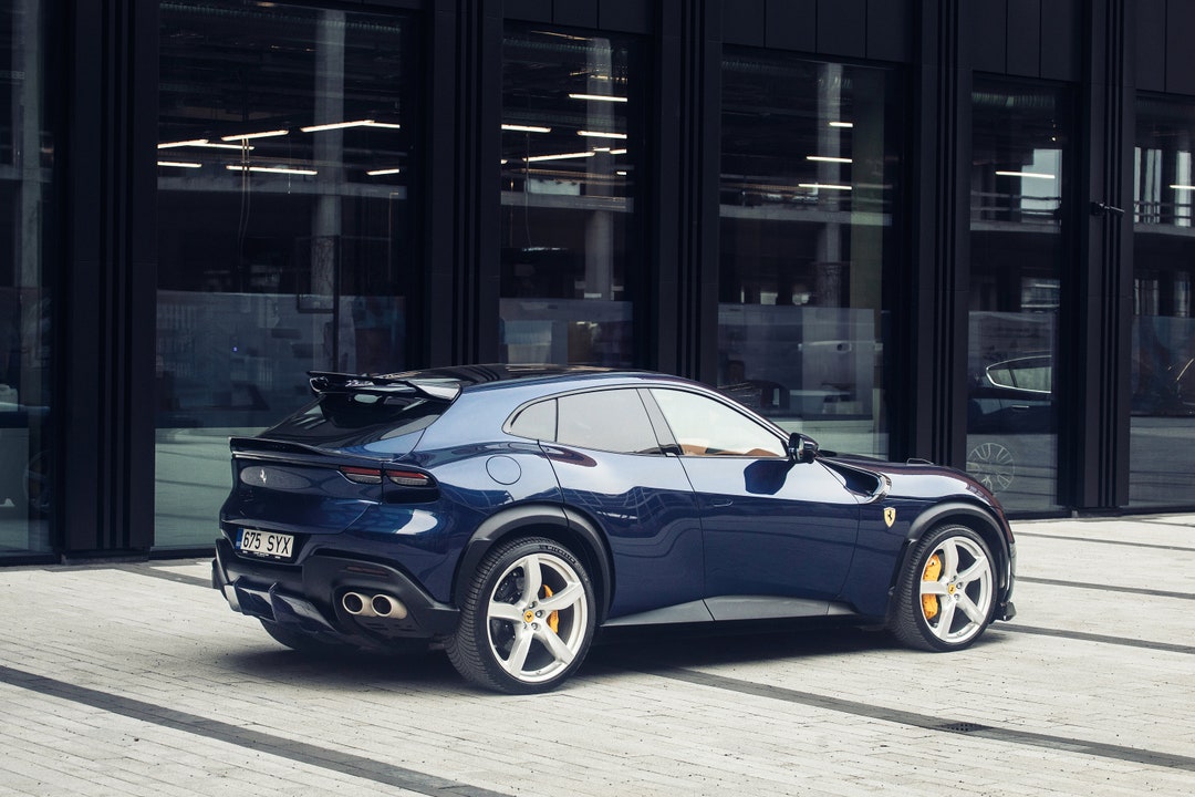 For Ferrari Purosangue Fenders Cover Wheel Arch Carbon Cover Kit Pack ...